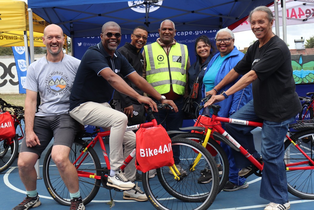 Minister Sileku hands over bicycles to promote safe, sustainable ...