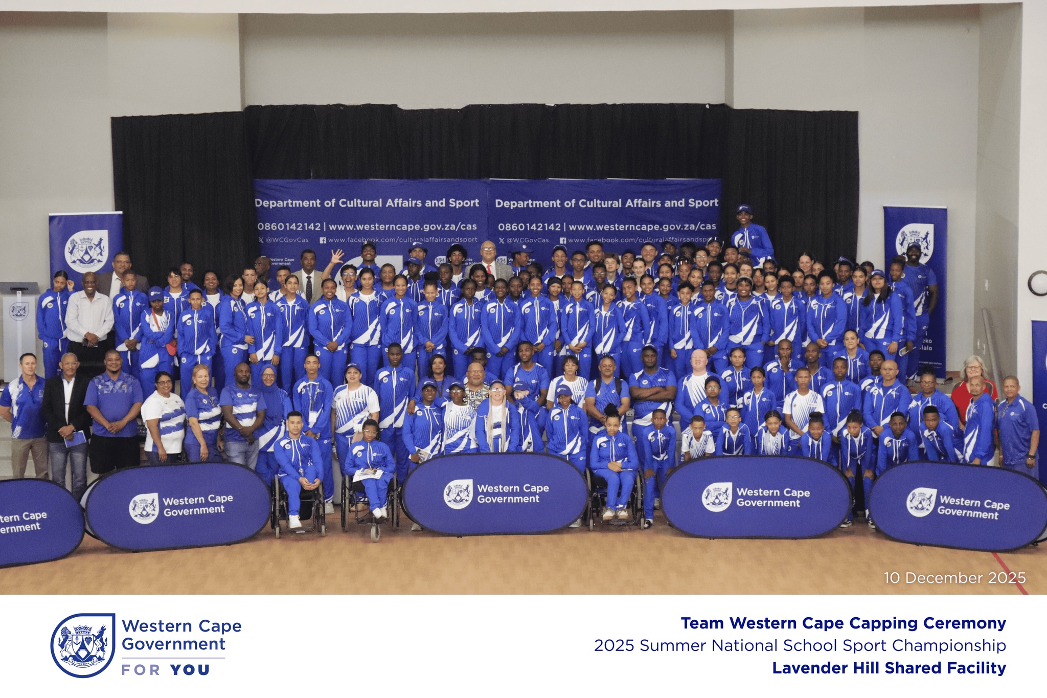 DCAS salutes Western Cape athletes attending the Summer National School ...
