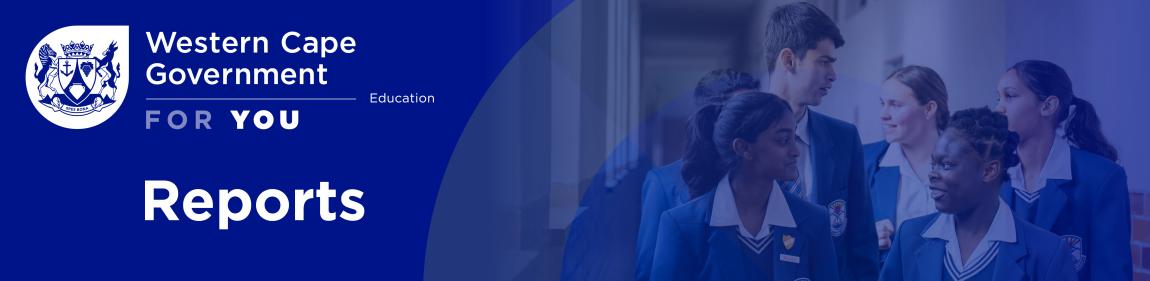 WCED Reports | Western Cape Government