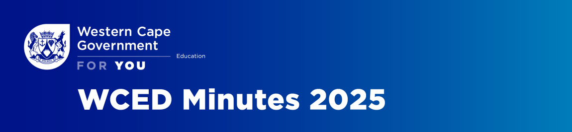 WCED Minutes 2025 | Western Cape Government