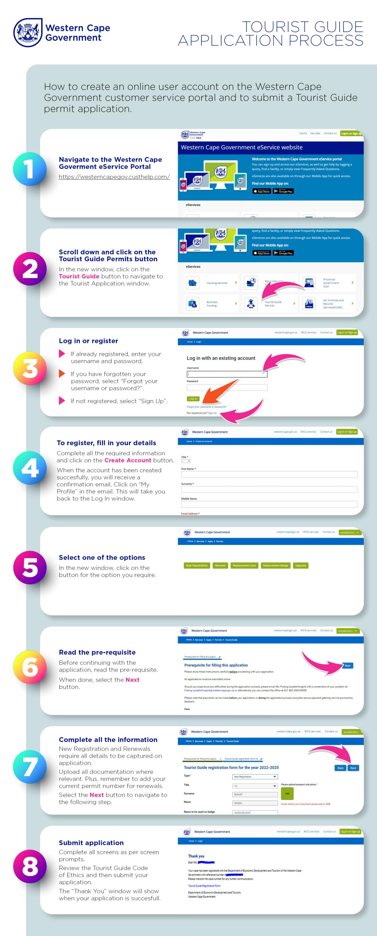 Registration as a Tourist Guide | Western Cape Government