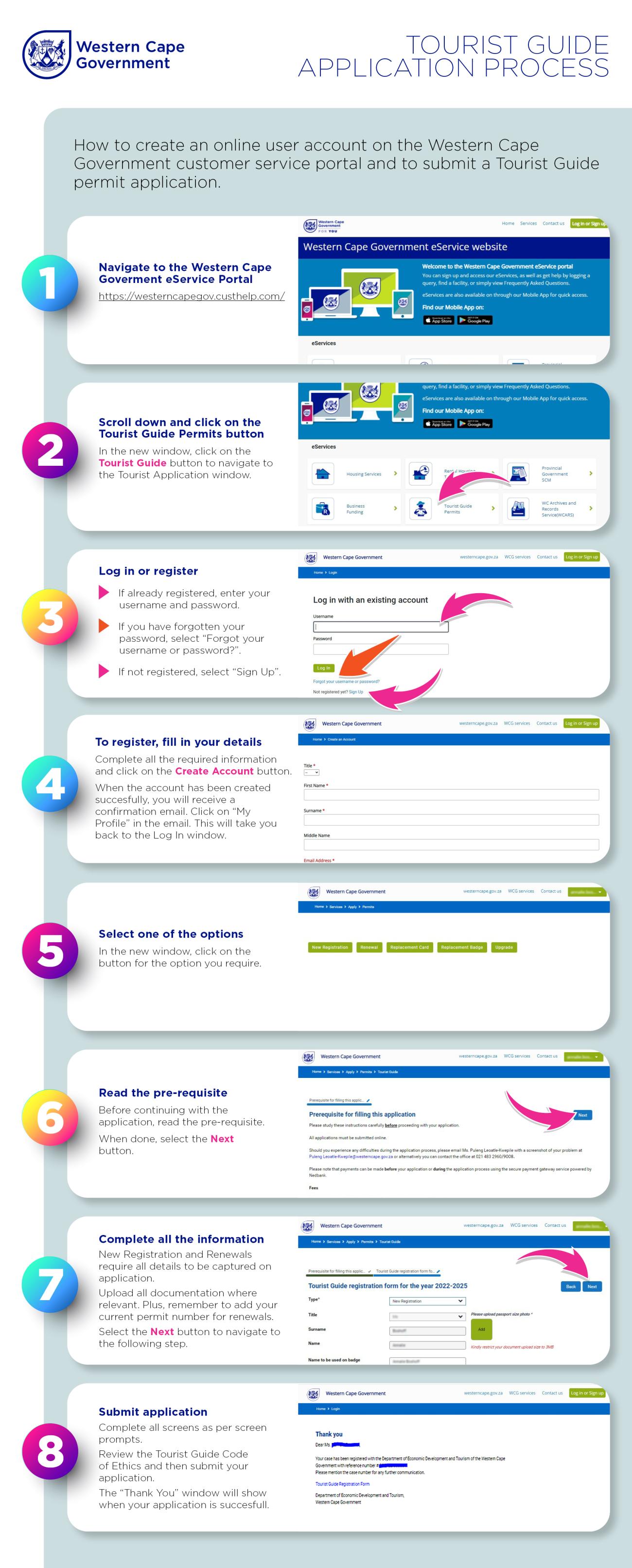 Registration as a Tourist Guide | Western Cape Government