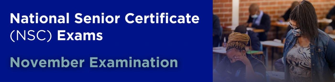 National Senior Certificate (NSC) Exams | Western Cape Government