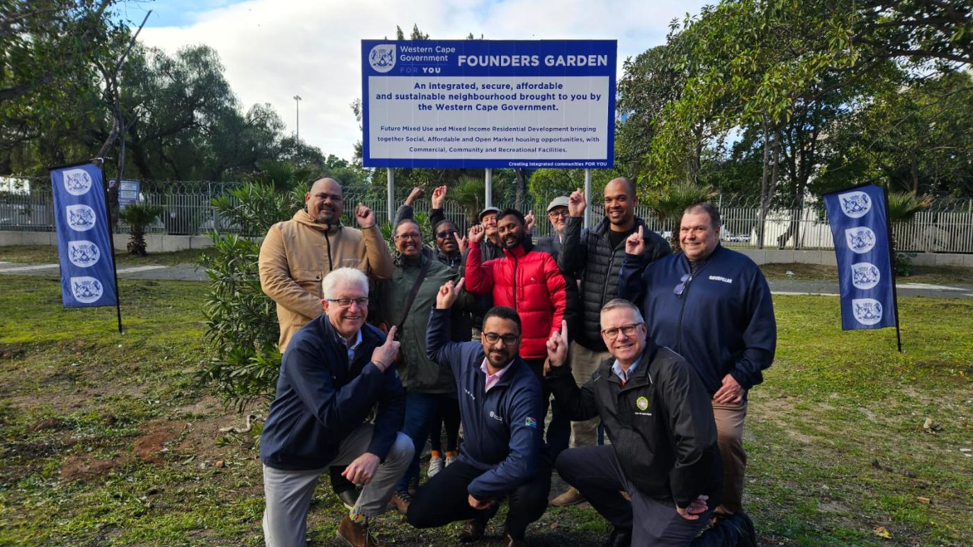 Premier Winde and Minister Simmers launch largest inner-city housing ...