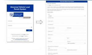 Permits for abnormal loads and vehicles | Western Cape Government