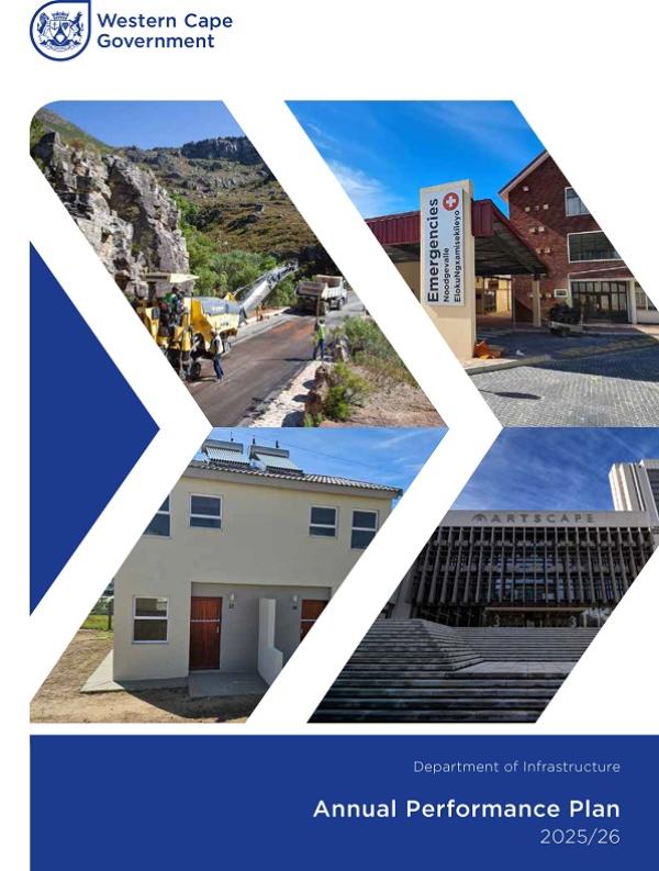 Department of Infrastructure Annual Performance Plans | Western Cape ...